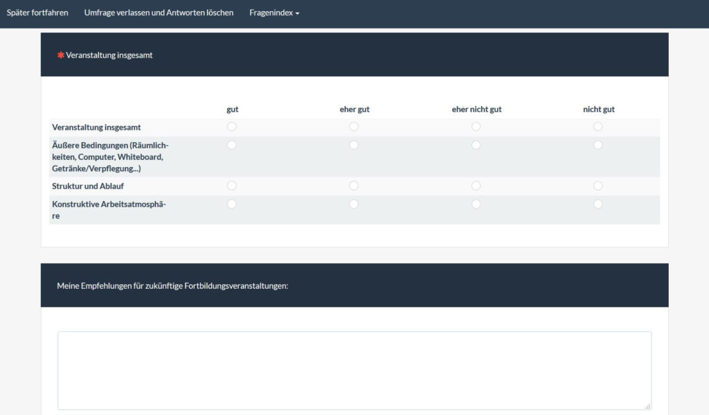 Tool-Vorstellung - Limesurvey - Medienzentrum Limburg-Weilburg